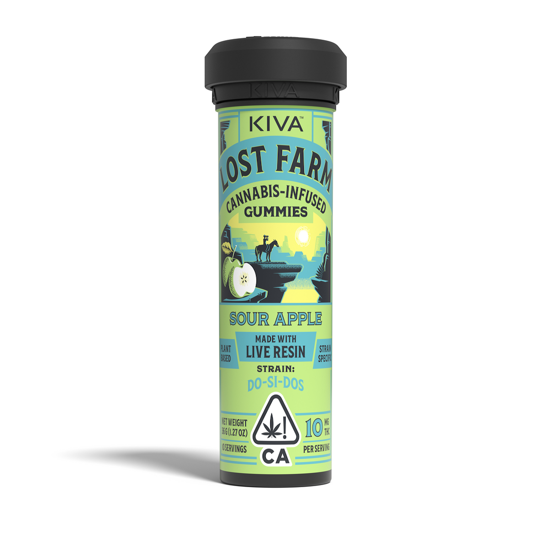 Buy Lost Farm Sour Apple x Do-Si-Dos Gummies [10pk] (100mg) - Cookies ...