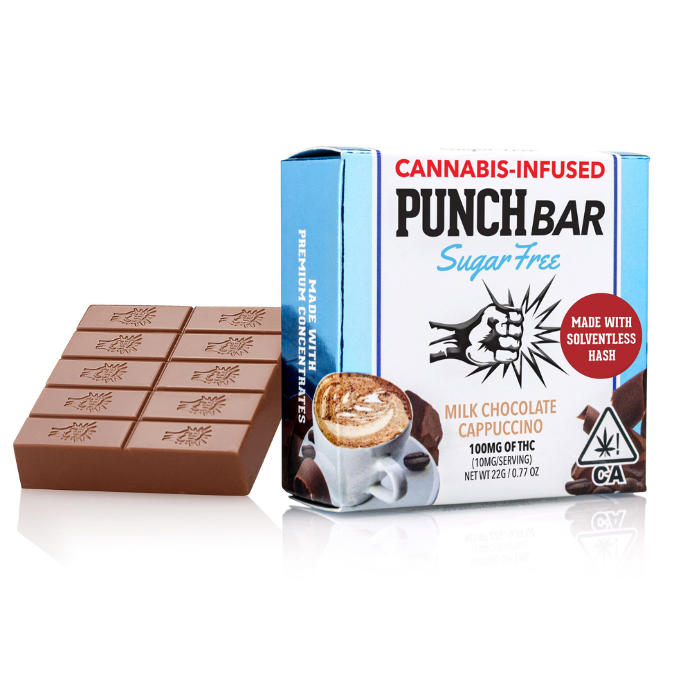 Buy Punch Cappuccino Milk Chocolate (100mg) - Cookies Mission Valley ...